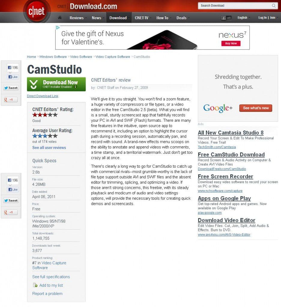 CNET Spyware: CNET Downloads Come with a Bonus