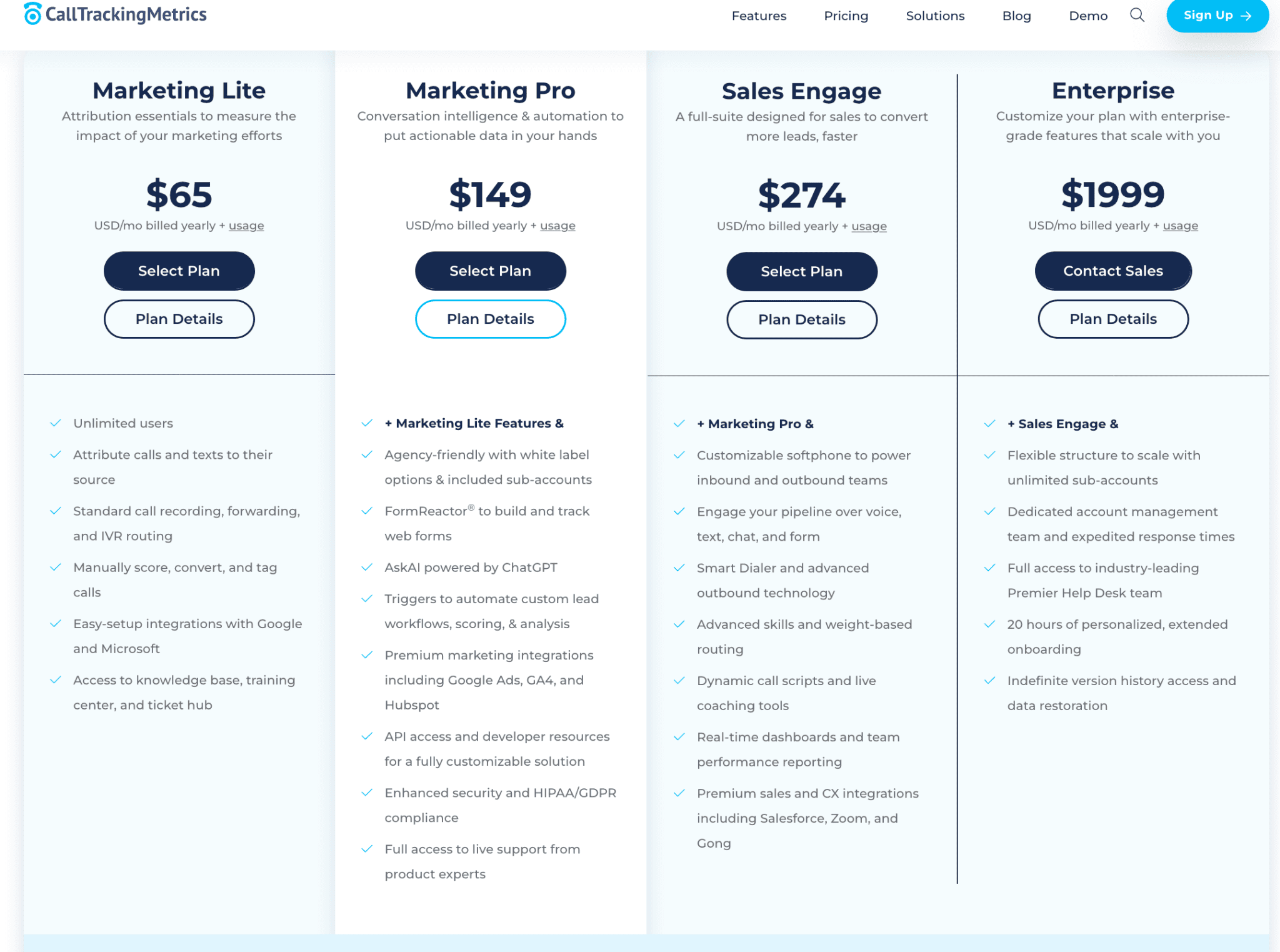 CallTrackingMetrics Launches New Personalized Plans - Bill Hartzer