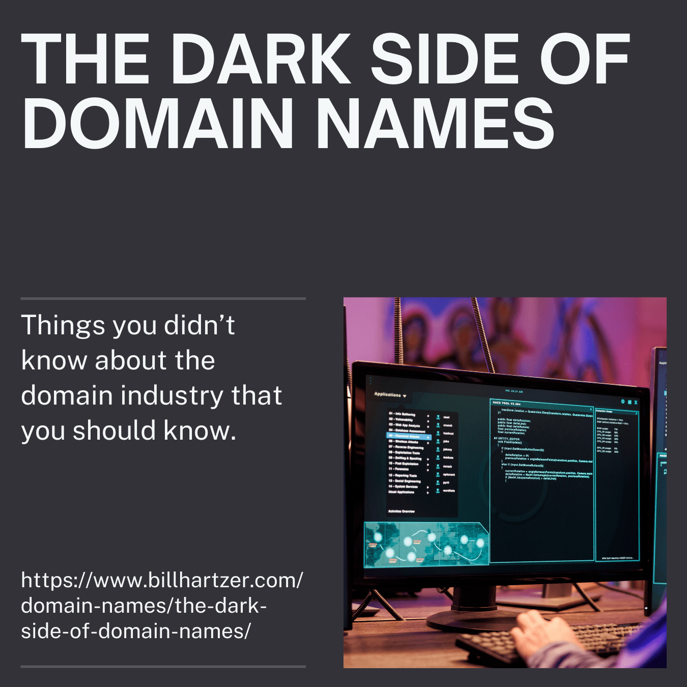 The Dark Side of Domain Names - Bill Hartzer