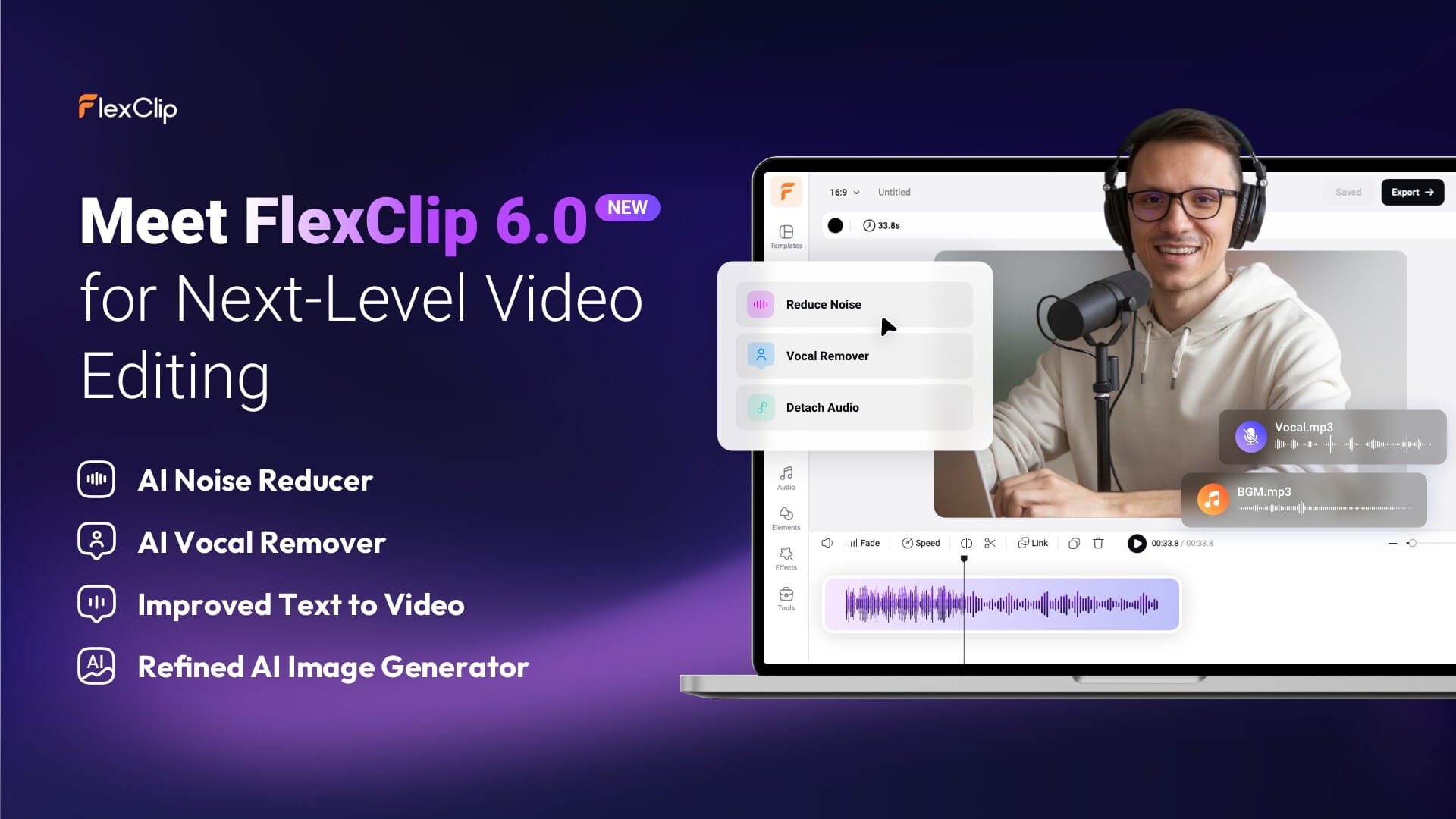 FlexClip Unveils Groundbreaking AI Features for Superior Video Editing ...