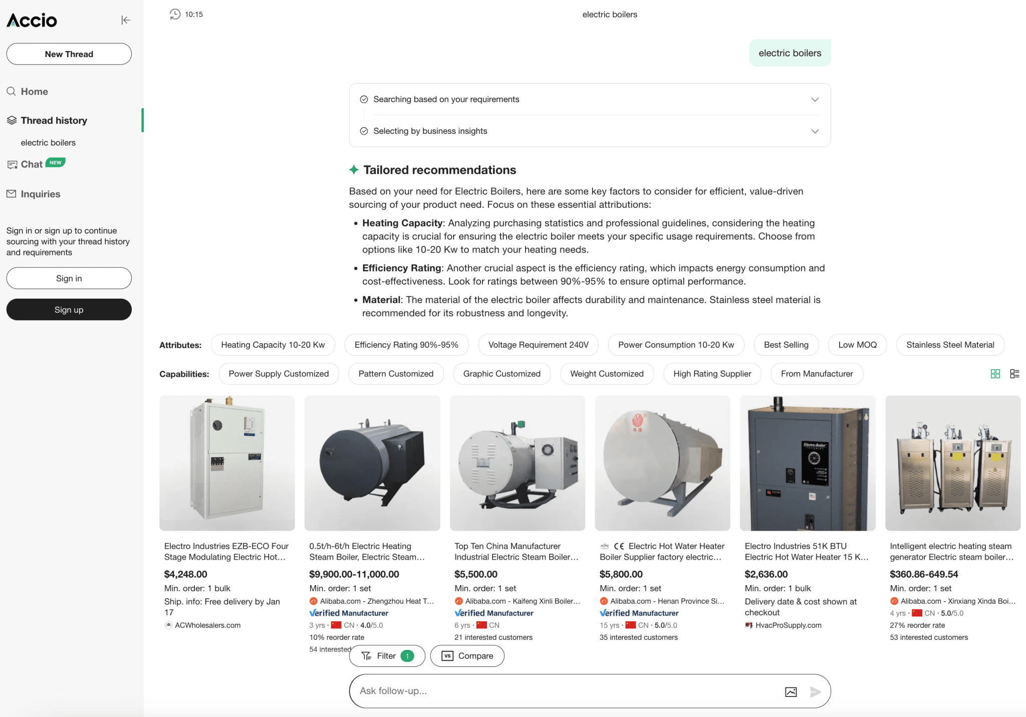 Alibaba's Accio B2B AI Search Engine Surpasses 500,000 SME Users - Bill ...