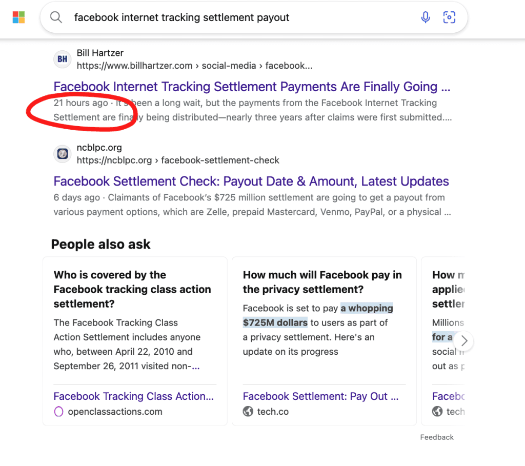 Now Microsoft Bing Has a Date Problem, Too – Just Like Google - Bill ...