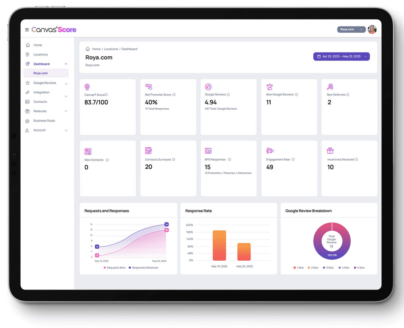 Canvas Score Launches with AI Review Replies and Pricing That Fits Any ...